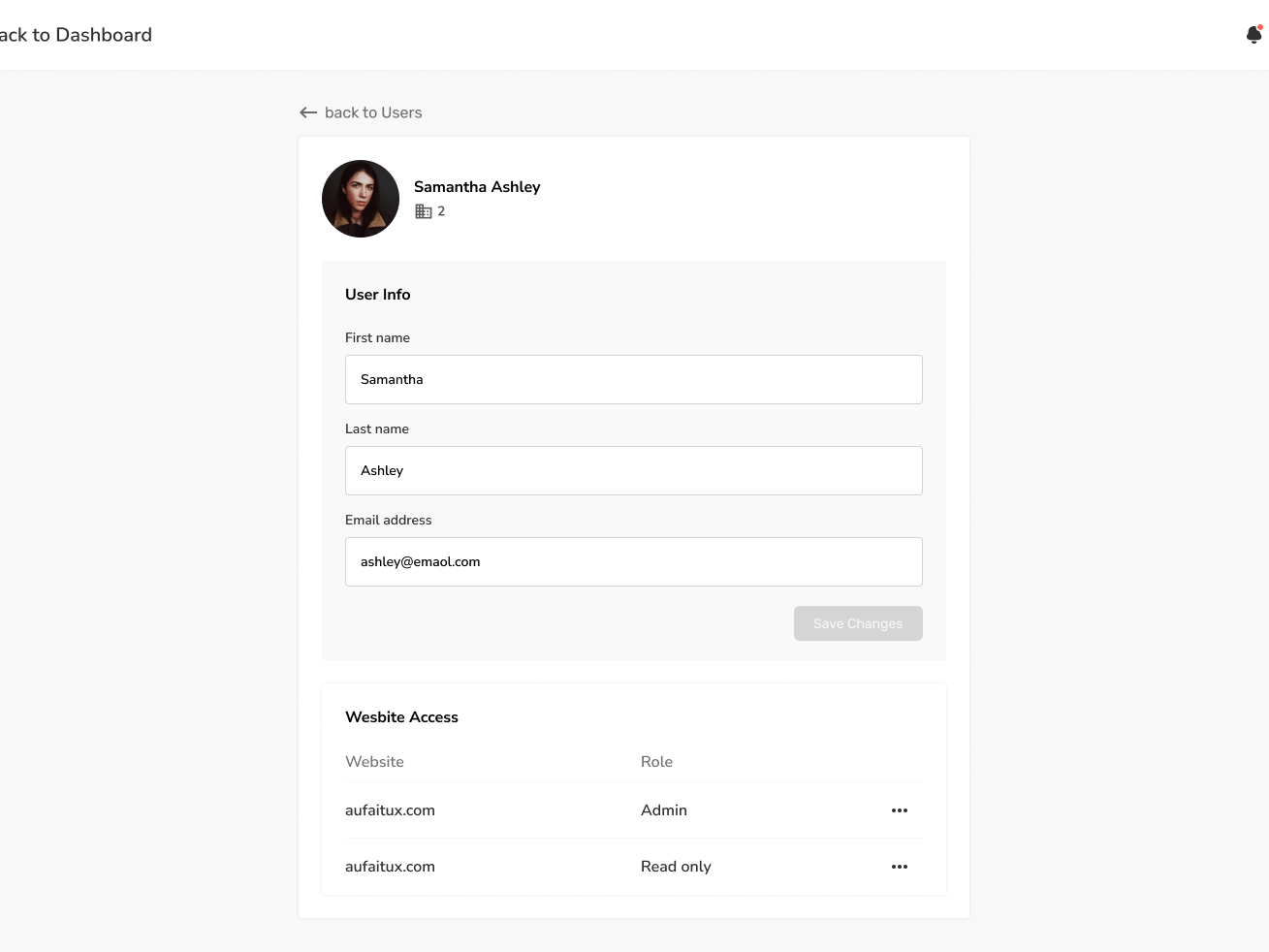 User Profile Info Page Design by mahfooz ceecy on Dribbble
