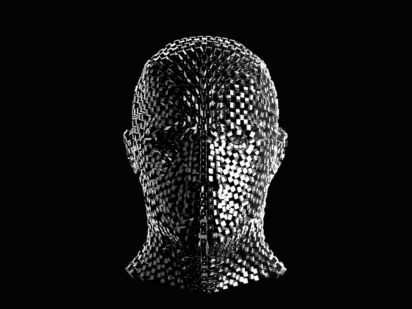 Keyboard head by Kolya Tihiy on Dribbble