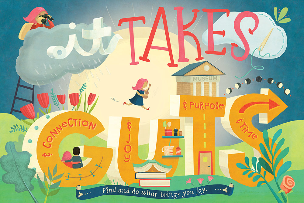 Poster for IBD Patient Advocacy Program by Laura Watson on Dribbble