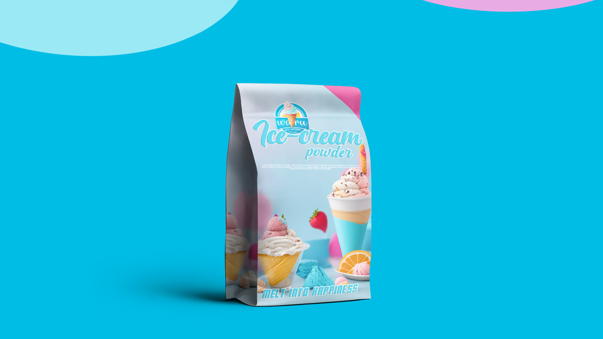 Ice-cream Pouch Packaging and Label design by Mostakim Ahmed Mahir on ...
