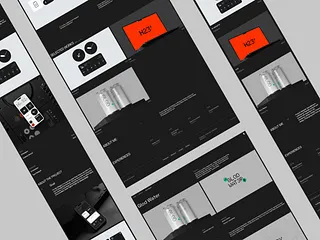 Dark Portfolio designs, themes, templates and downloadable graphic ...