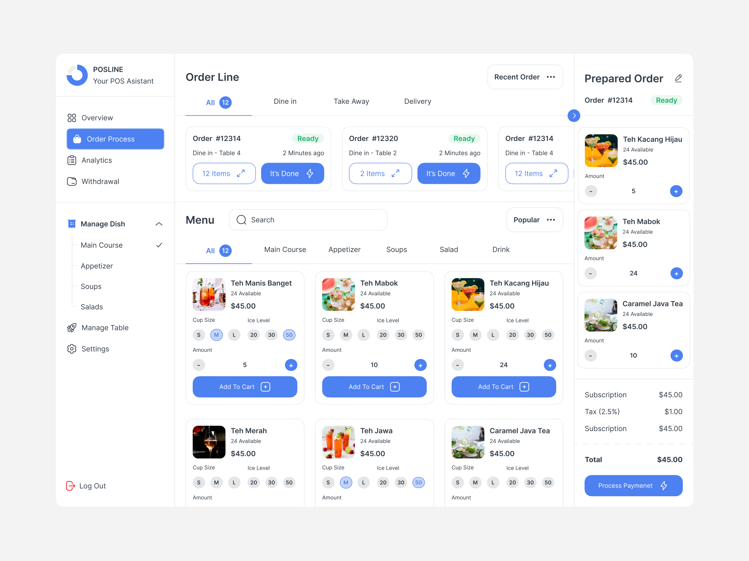 POSLINE - Point Of Sales by Habibi 🤖 for Kretya Studio on Dribbble