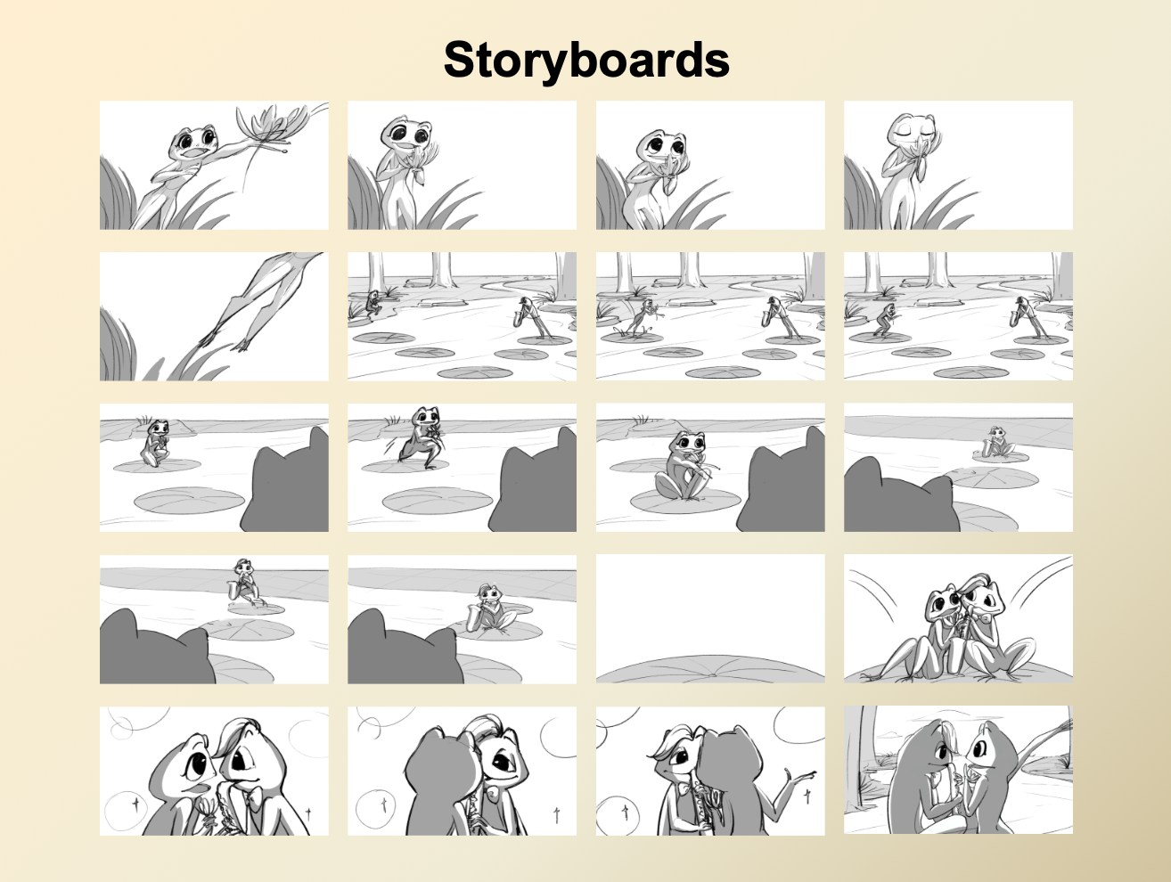 Storyboards by Zijun Zhou on Dribbble