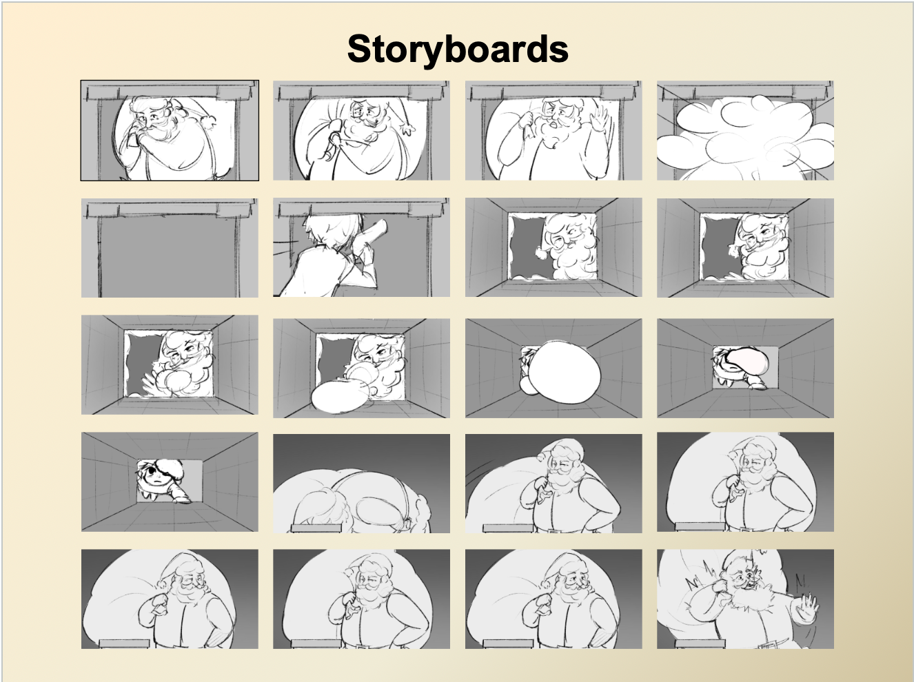 Storyboards by Zijun Zhou on Dribbble