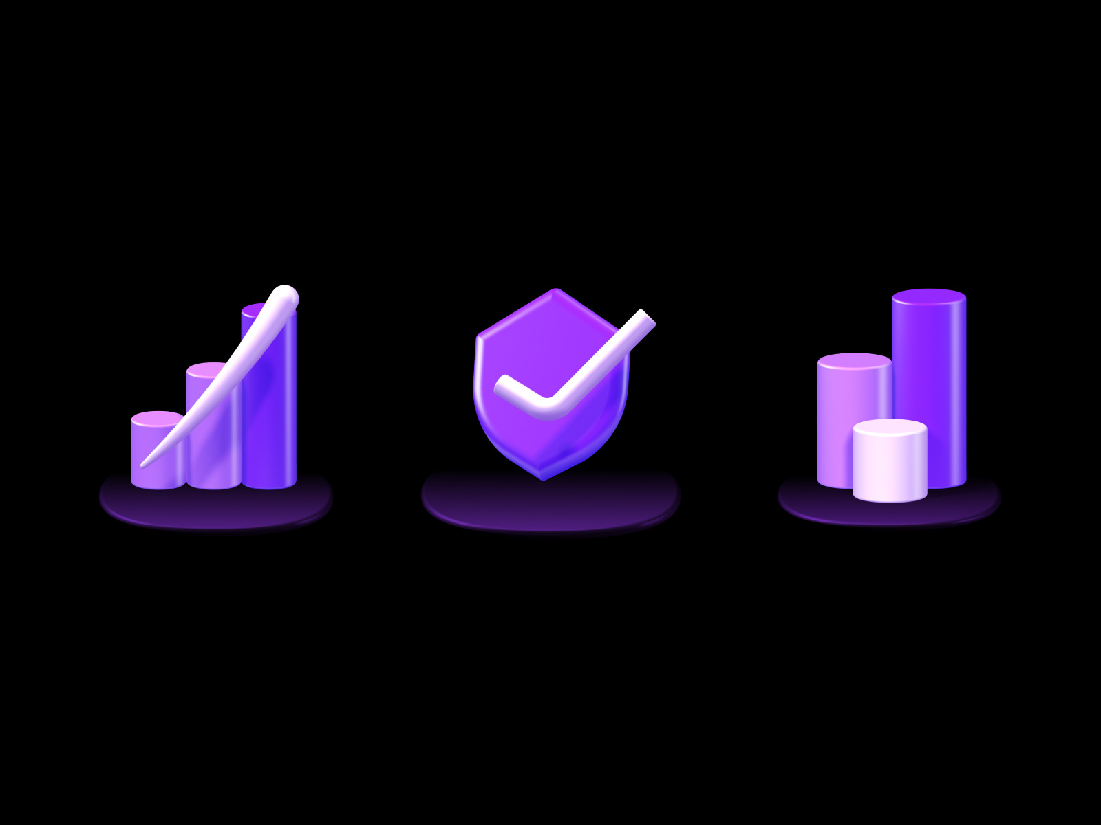 3D Icons by Dmitriy Ivanov for EGO CREATIVE INNOVATIONS on Dribbble