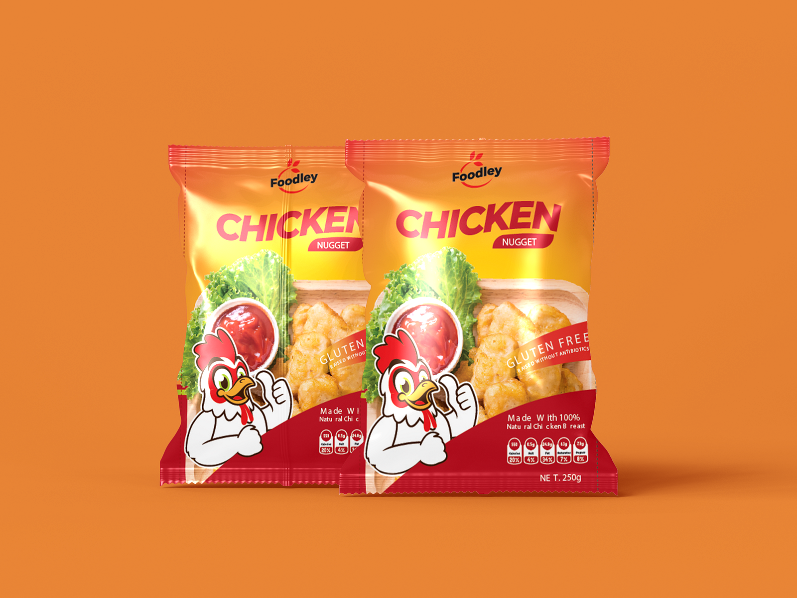 Chicken Packaging Design by Creatives Designer on Dribbble