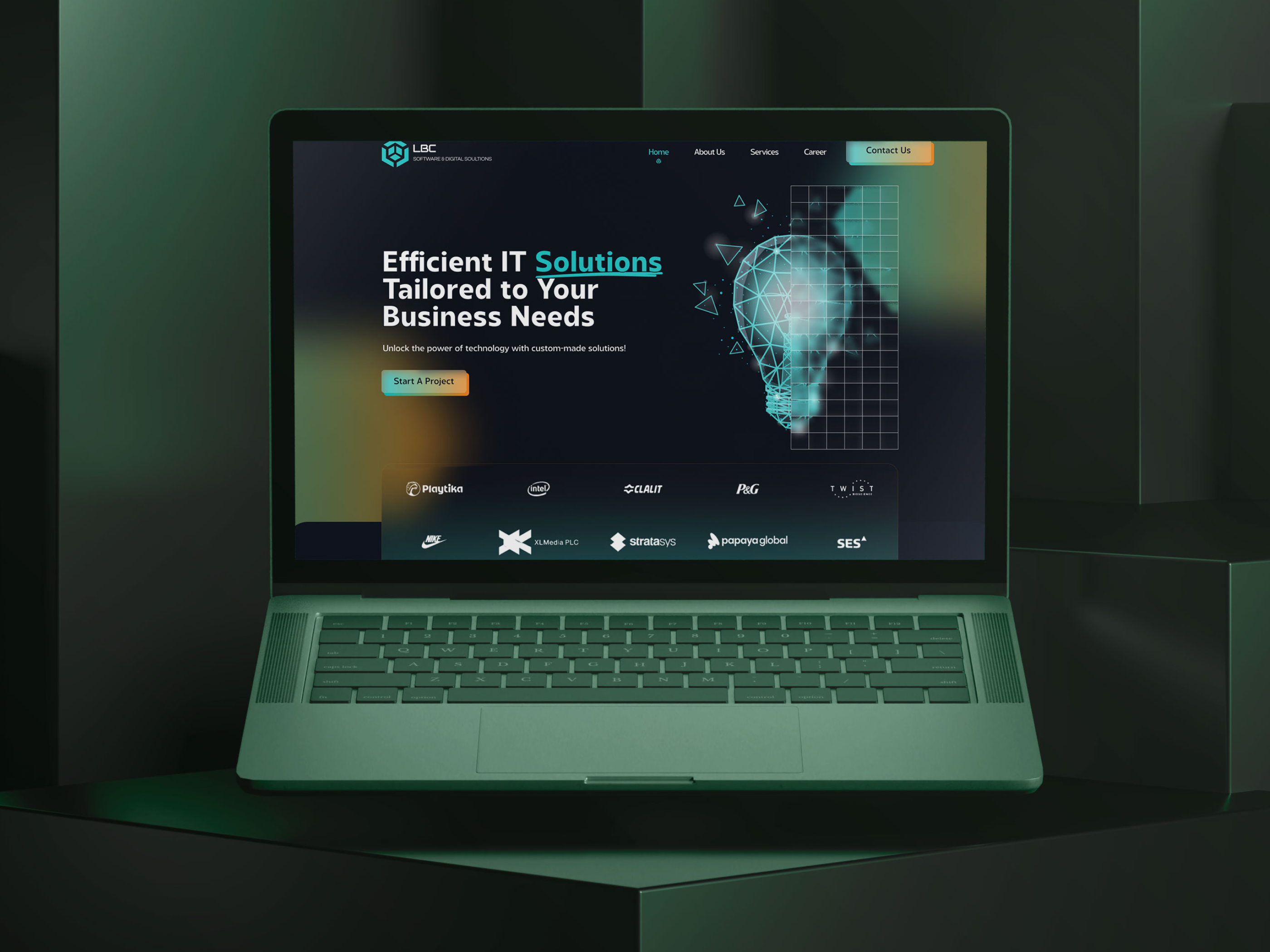 LBC - Software & Digital Solutions by codeandcore on Dribbble