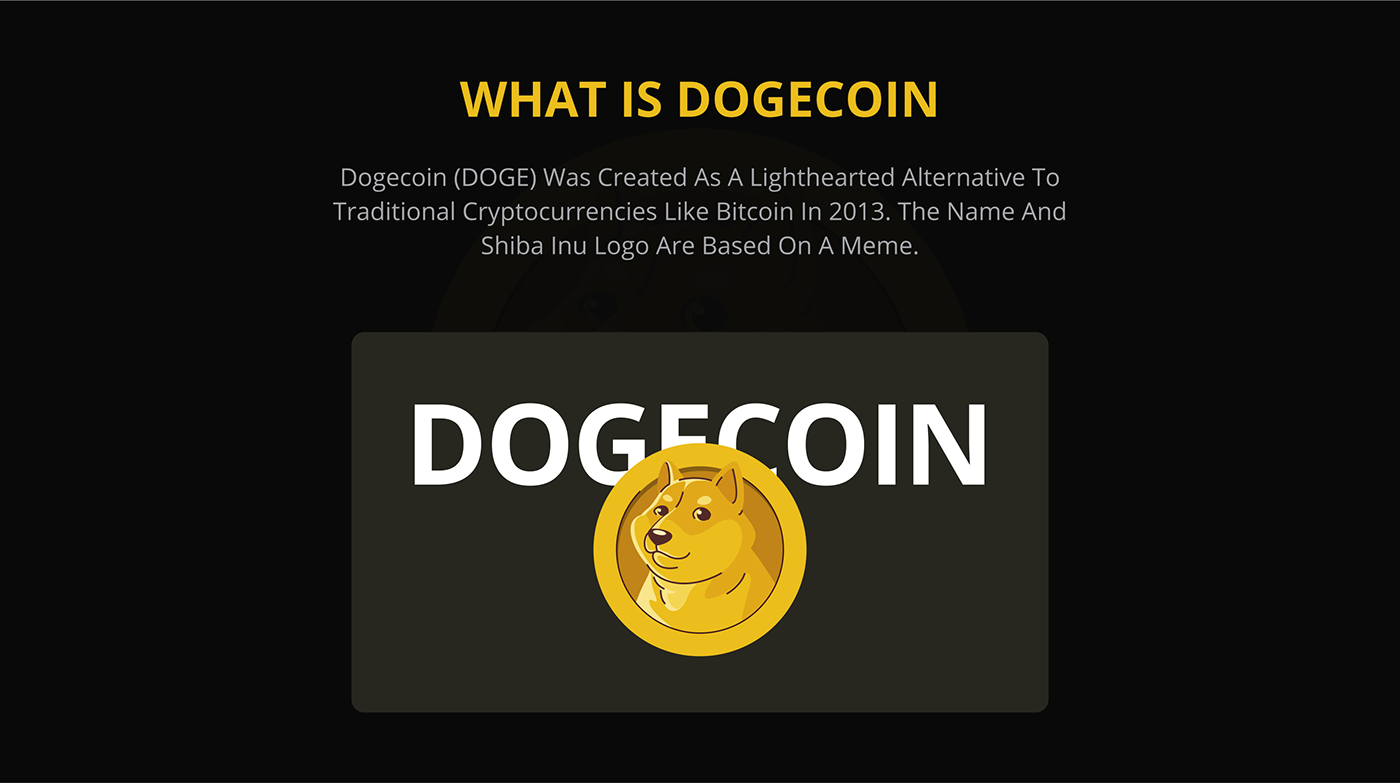 UI/UX Dogecoin website redesign | Dogecoin by Ahsan Ismail on Dribbble