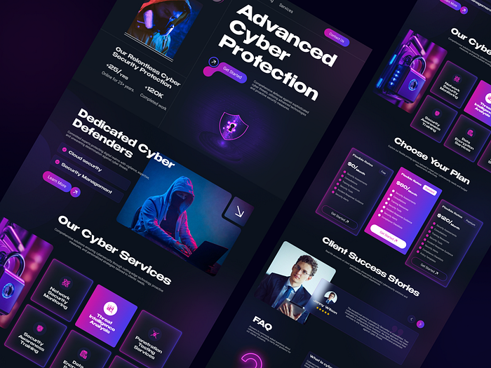 Cyber Security Website designs, themes, templates and downloadable ...