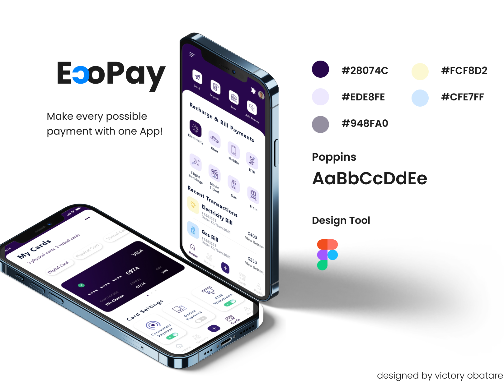 EcoPay - The Ultimate Payment Ecosystem by Victory Obatare on Dribbble