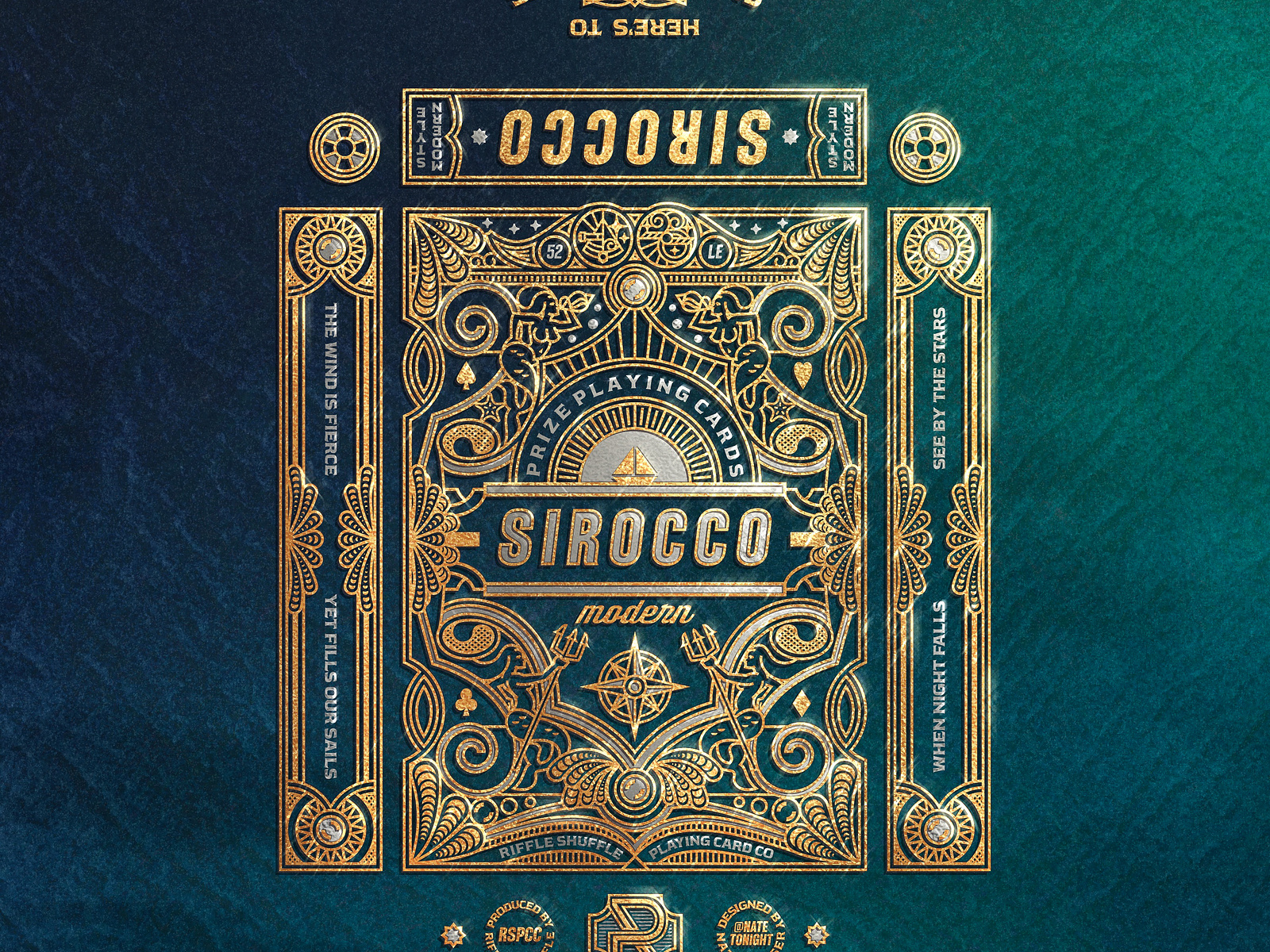 Sirocco Playing Cards by Artifact Bazaar on Dribbble