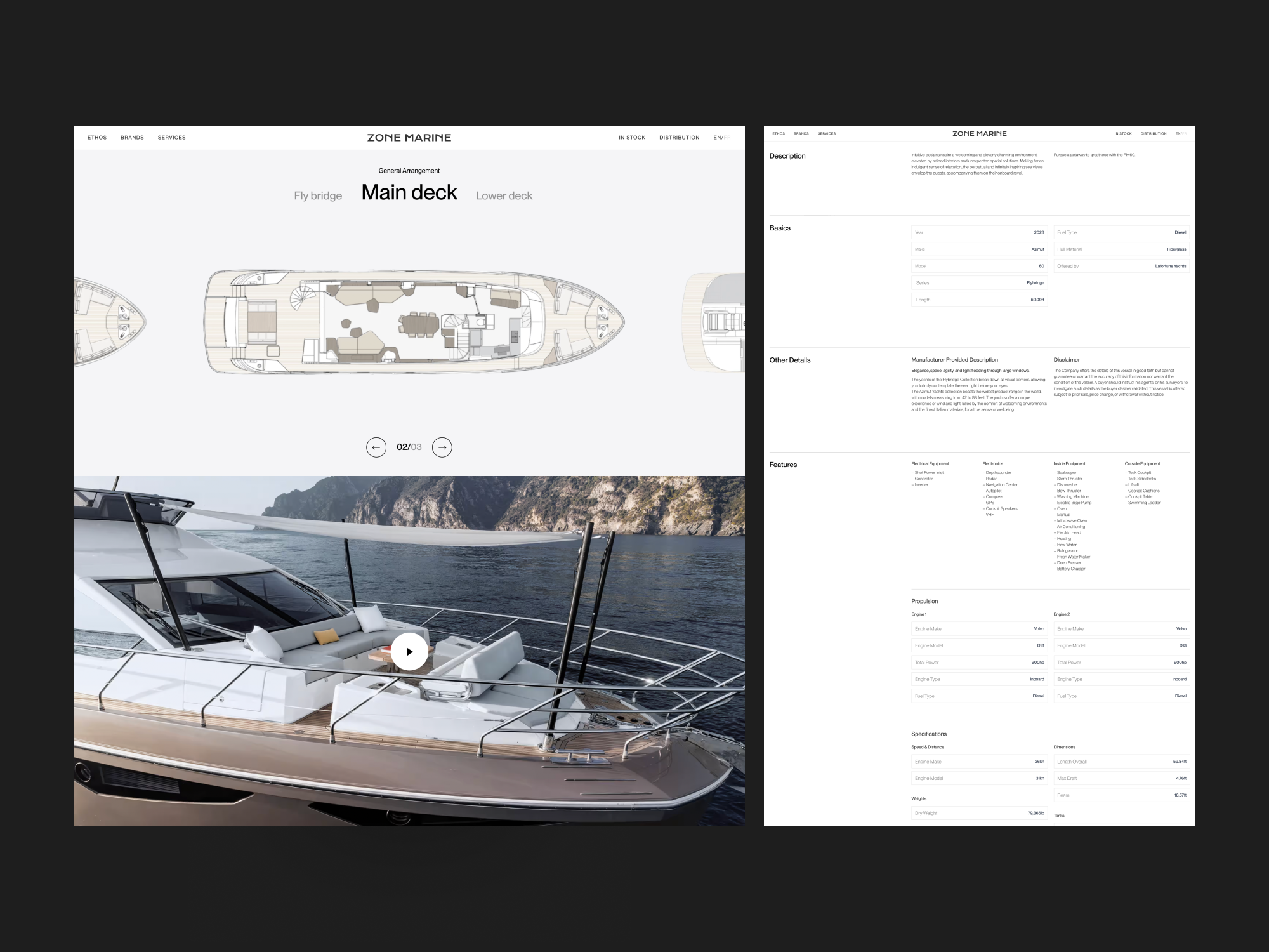 Zone Marine - Layouts by Viktor Gajlovic on Dribbble
