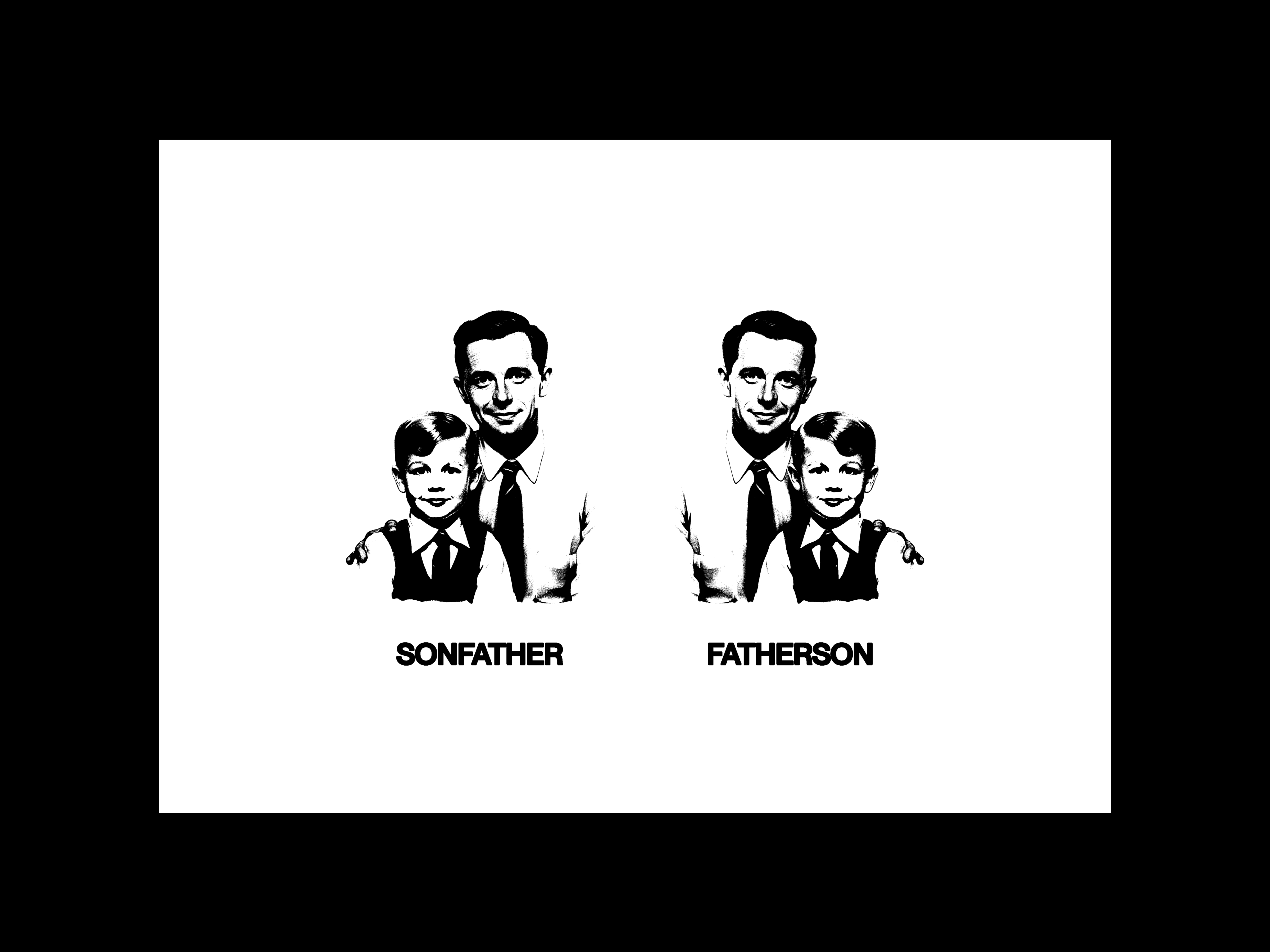 Fatherson Merch Design by Robbie Broome ® on Dribbble