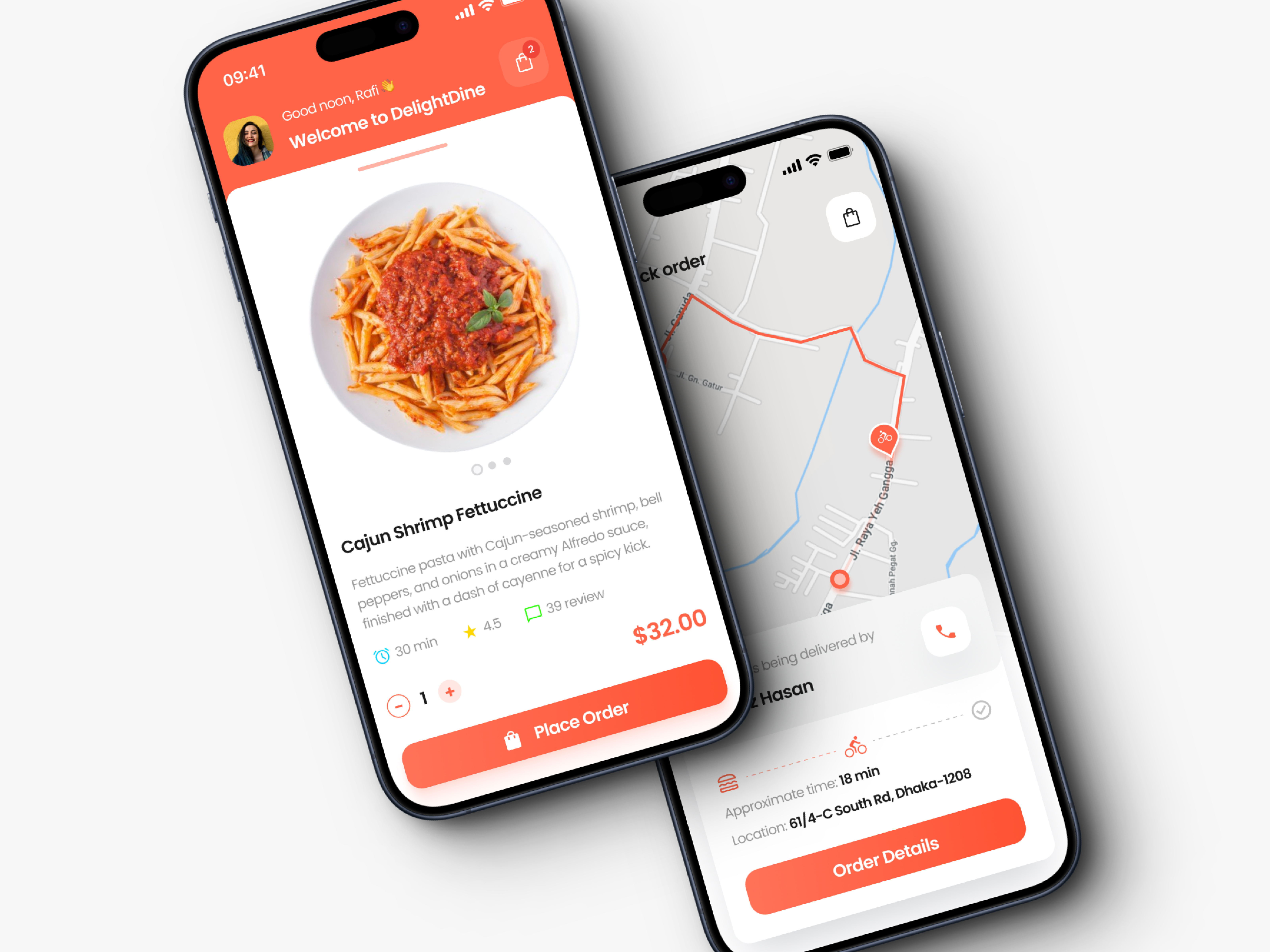 Food ordering app UI design by SM Technology on Dribbble