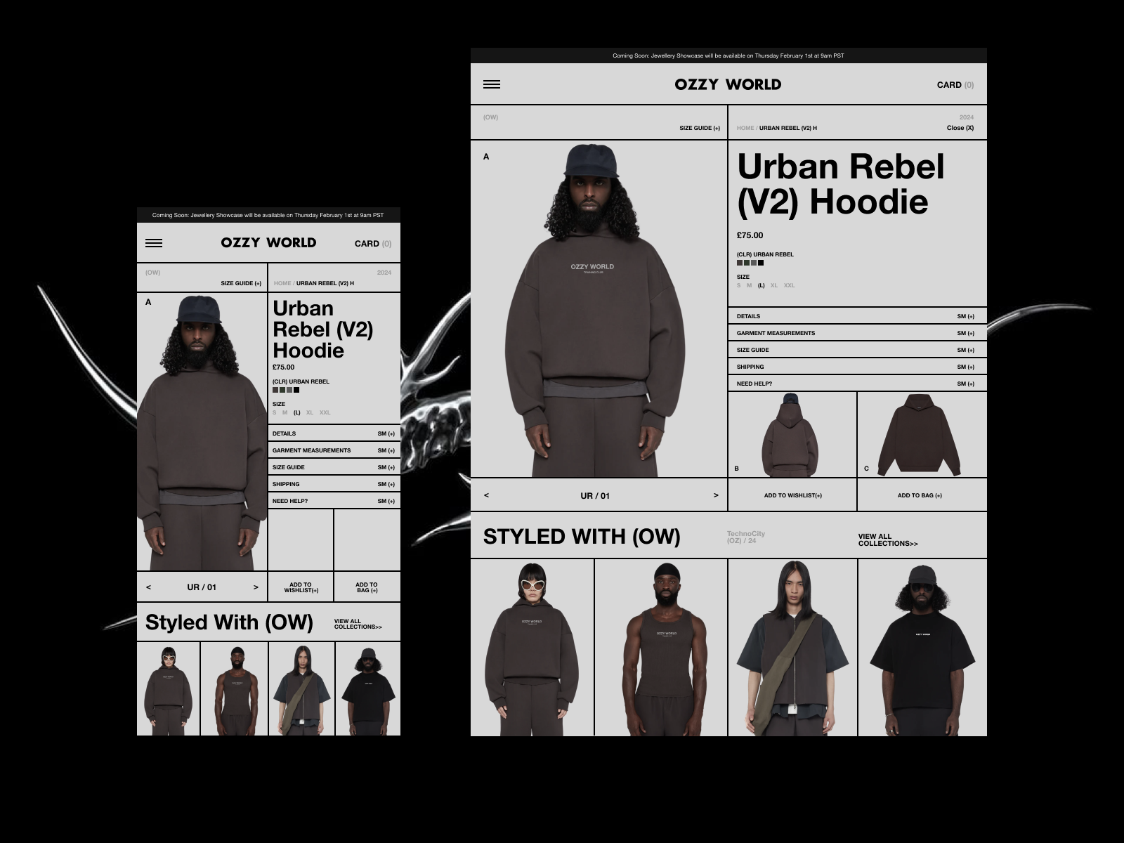 OZZY WORLD / E-COMERCE PROGECT by Iryna Nakonechna on Dribbble