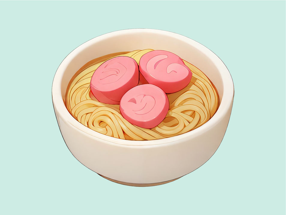 Noodles Cartoon Illustration by Pixel Chop on Dribbble