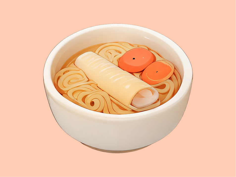 Noodles Cartoon Illustration by Pixel Chop on Dribbble
