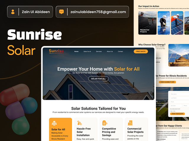 Solar Website designs, themes, templates and downloadable graphic ...