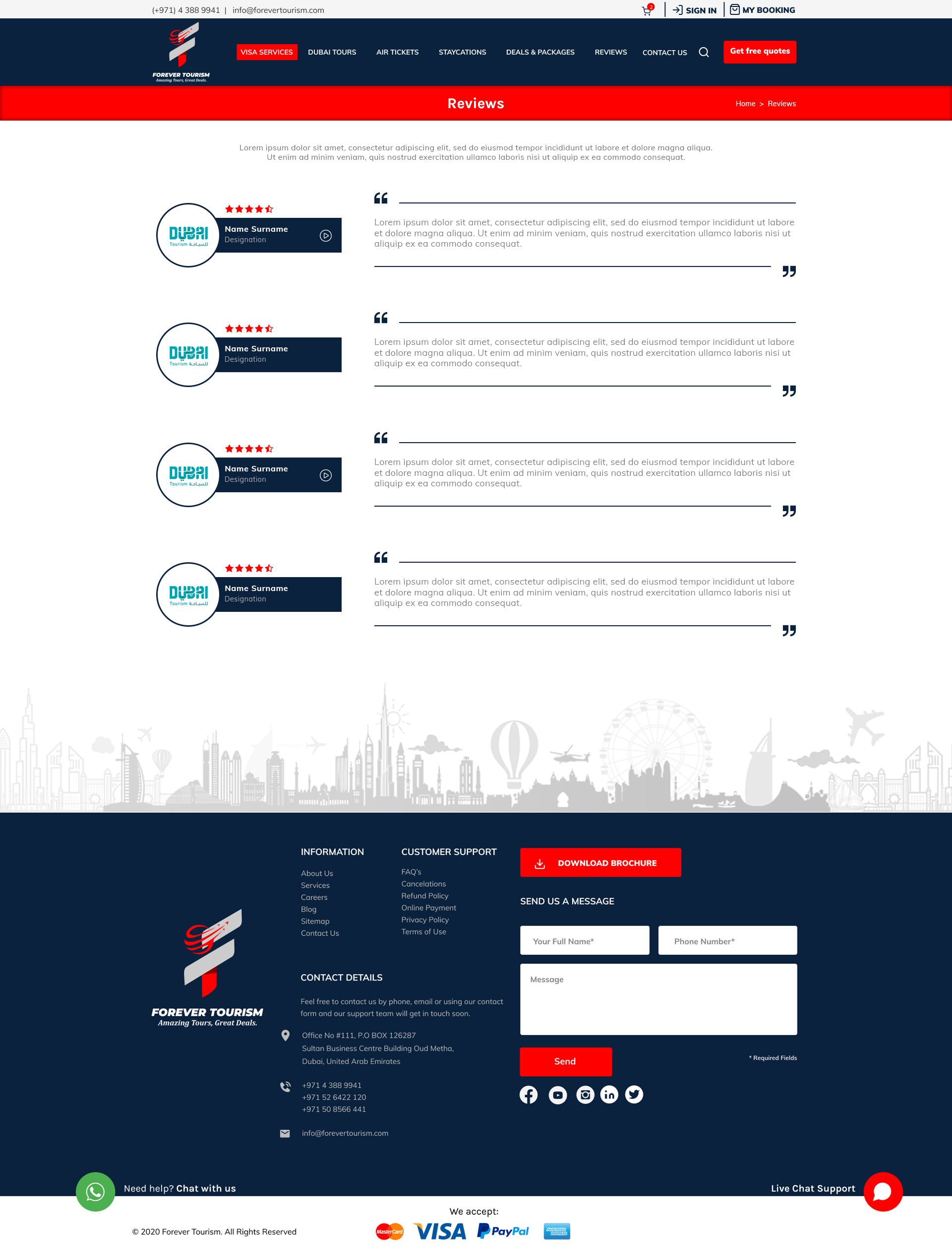 Tour, Travel & Tourism Website UI design by KISHAN MODI on Dribbble