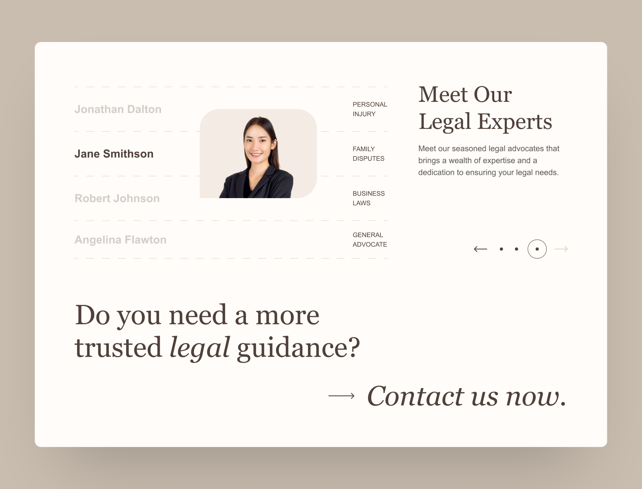 LegaLite – Law Firm Website UI Figma Template by Ahmad S. Afandi for ...