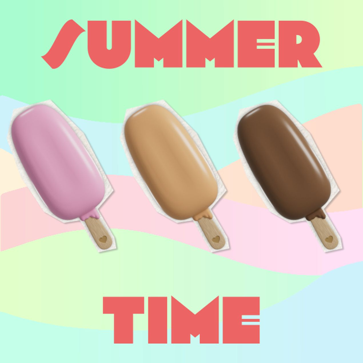 Summer time! by Tanja Berdysheva on Dribbble