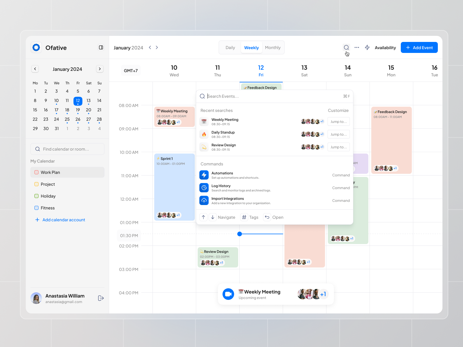 Search Modal UI by Product SAAS for UI8 on Dribbble