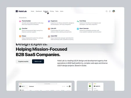 Browse thousands of Mega Menu images for design inspiration | Dribbble