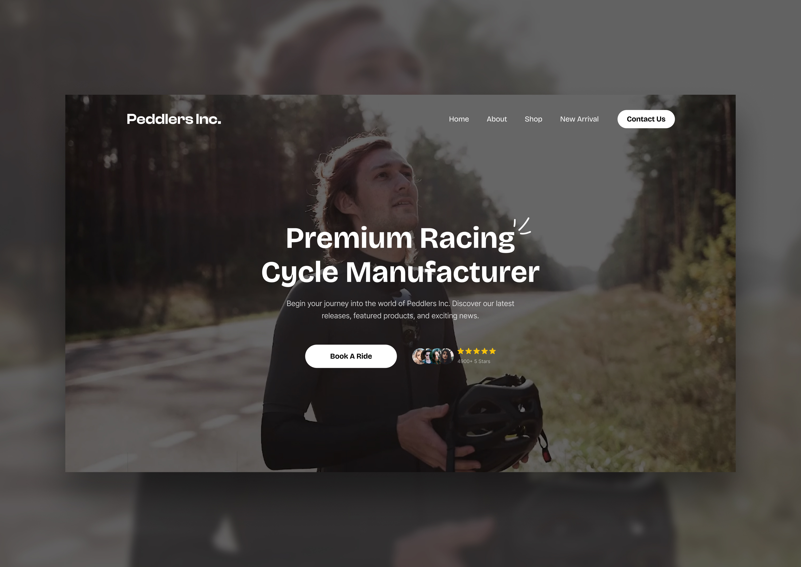 Peddlers Inc. - Hero Section Design by PixlerLab on Dribbble