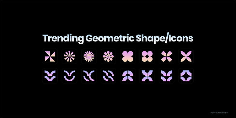 Trending Free Icons/Shapes by Jaynal Abedin on Dribbble
