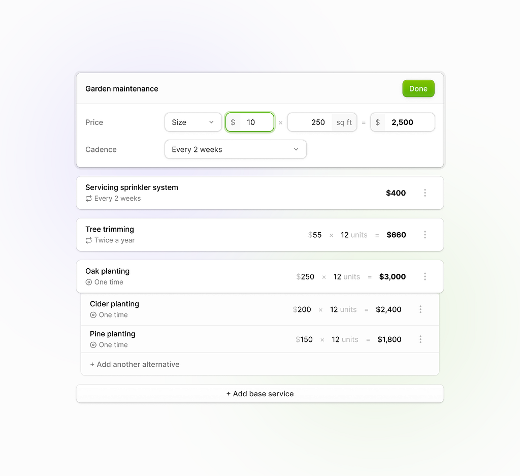 Estimate Form by Pawel Ludwiczak on Dribbble