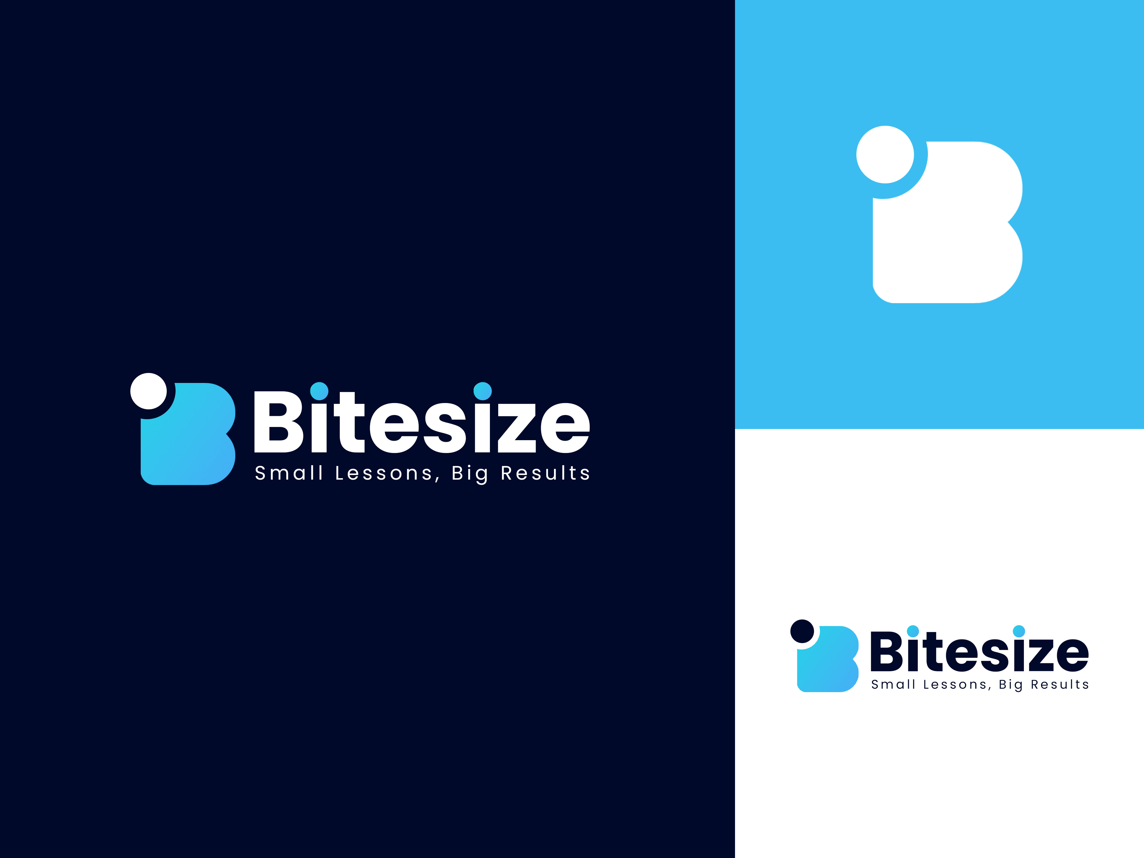 Bitesize® Logo Design by Muhammad Haroon on Dribbble