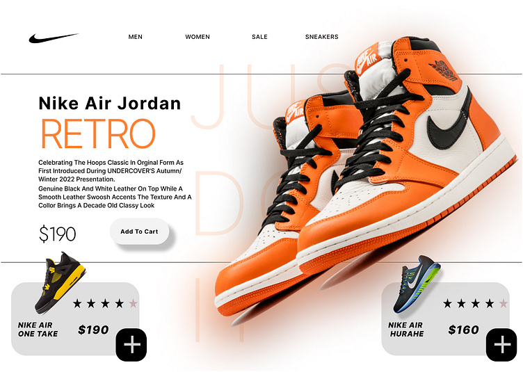 Nike sample design by Srisanjay K.S on Dribbble