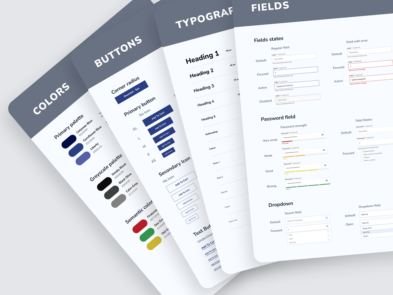 UI kit by Anna Marochkina on Dribbble