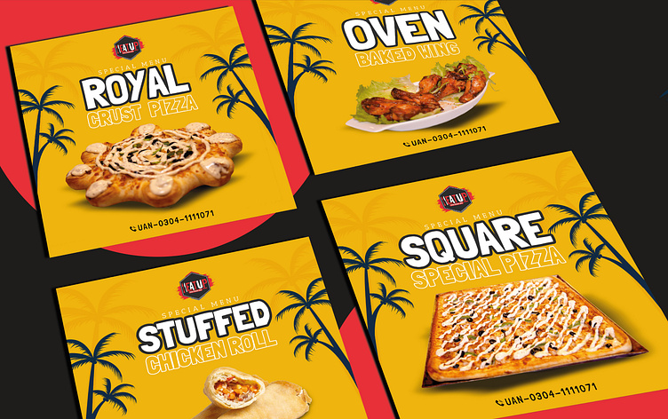 Summer Food Campaign Design by ali raza on Dribbble