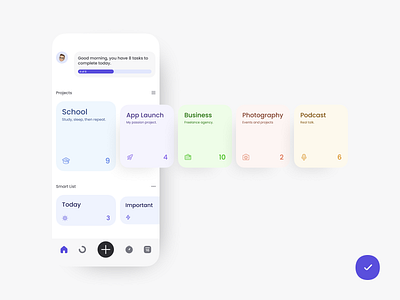 DO – Home Screen by Timothy Blubaugh on Dribbble