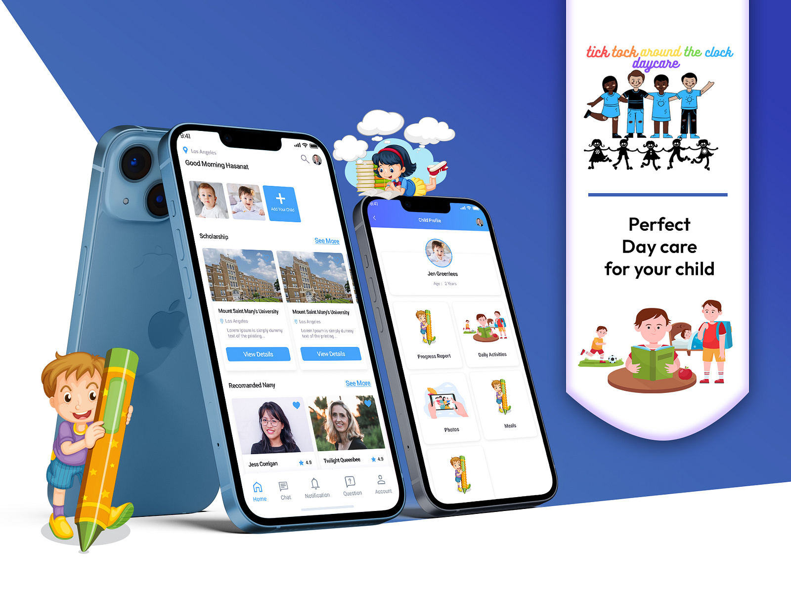 Activity Tracking and Daycare App by IT Infonity on Dribbble