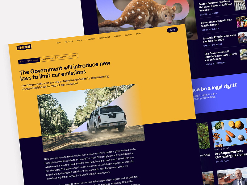 News Website designs, themes, templates and downloadable graphic ...