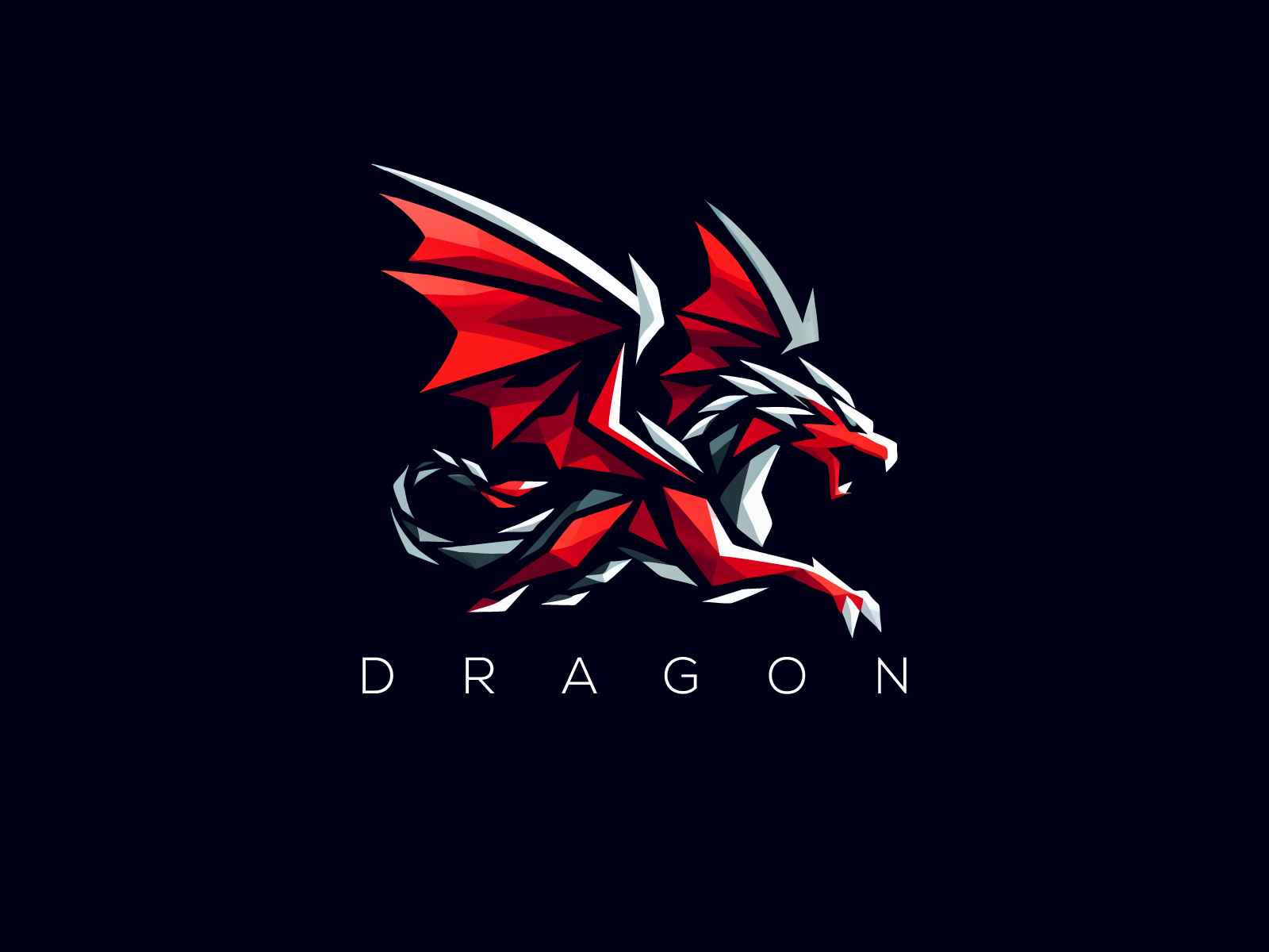 Dragon Logo by Austin Smith on Dribbble