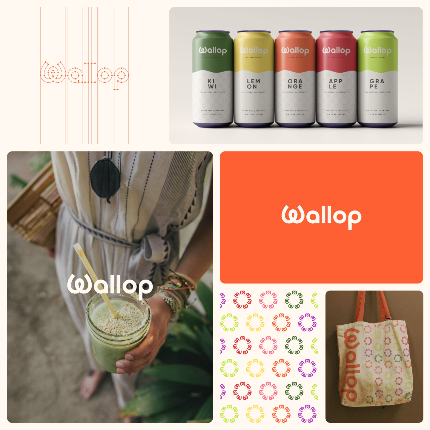 Wallop Brand Identity Design by Olivia Zafer on Dribbble