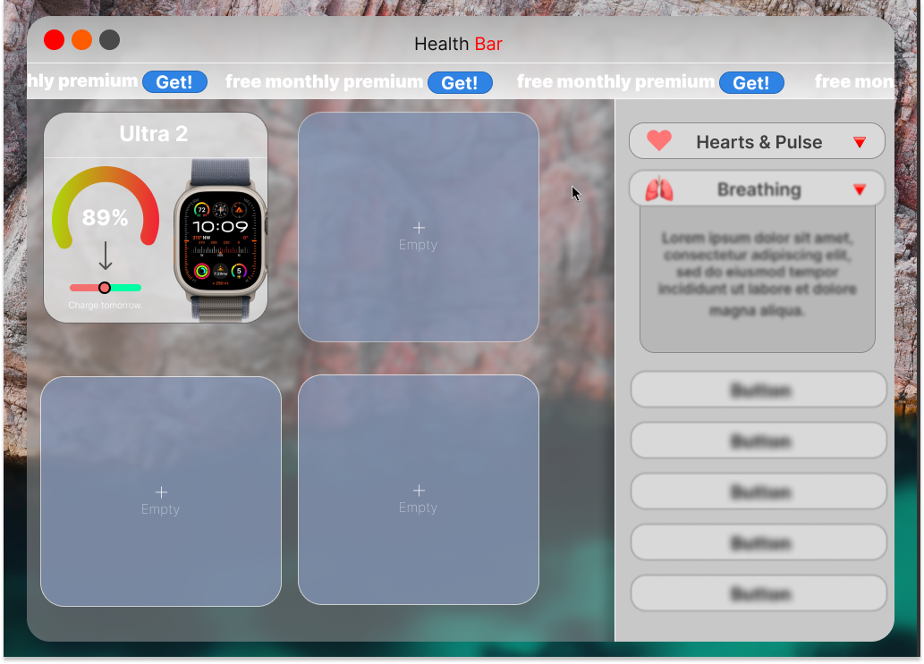 Health Bar - health Tracking by Ivan Shelest on Dribbble