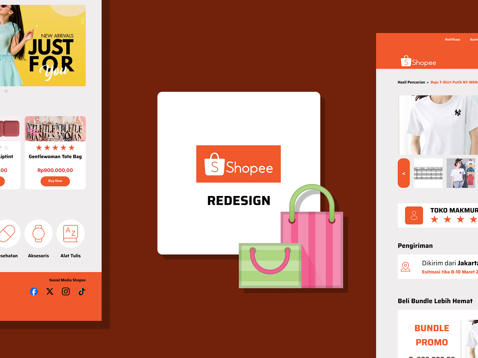 Shopee Redesign UI/UX by Gladys Tanujaya on Dribbble