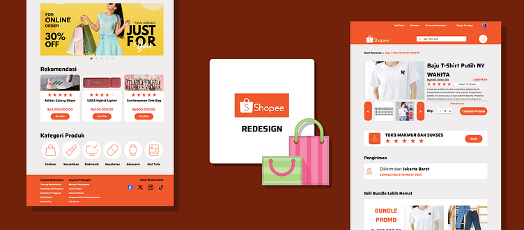 Shopee Redesign UI/UX by Gladys Tanujaya on Dribbble