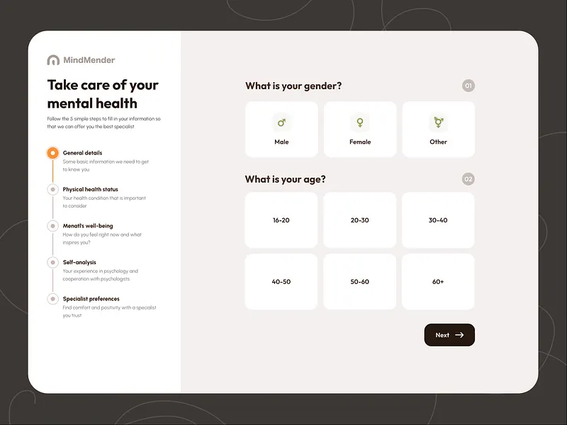 Browse thousands of Questionnaire images for design inspiration | Dribbble