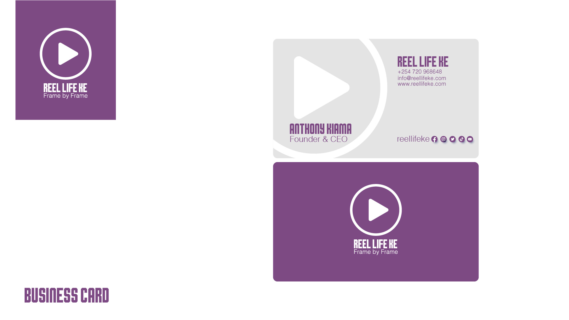Company Brand Design by Benjamin Otieno on Dribbble