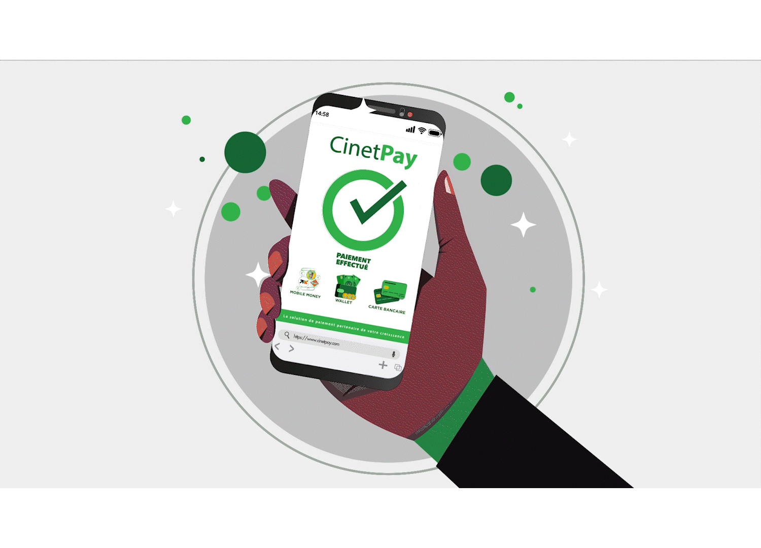 Cinetpay - Phone to Money by Eliézer Koffi on Dribbble