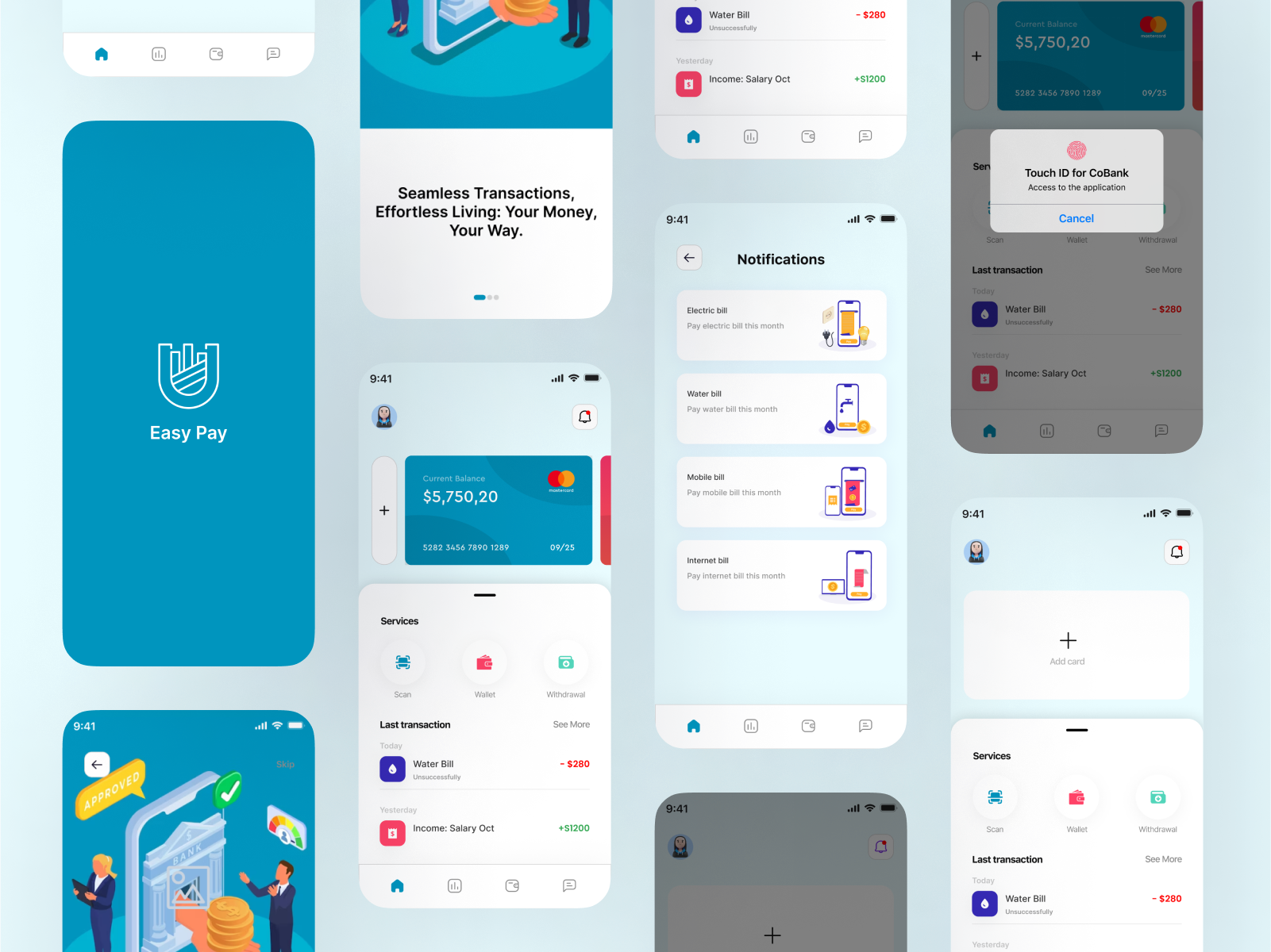 Easypay: UI Design by Auli Crafts on Dribbble