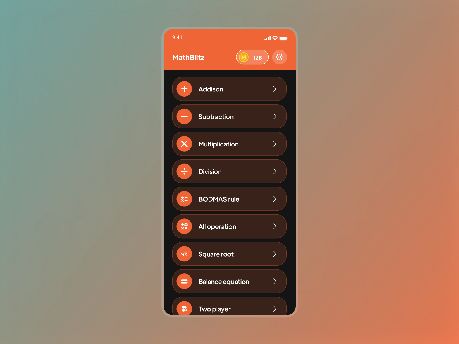MATHBLITZ GAME APP ONBOARDING by Sarthak jadvani on Dribbble