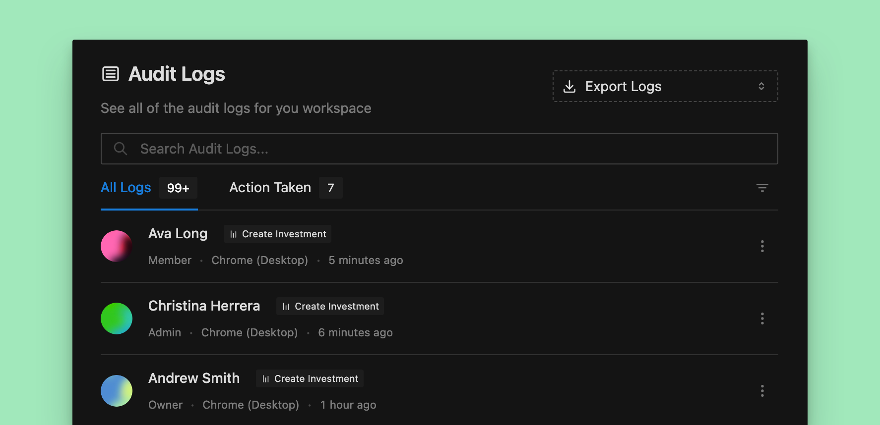 Audit Logs designs, themes, templates and downloadable graphic elements ...