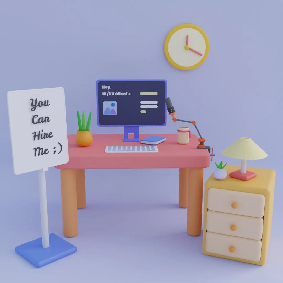 My Working Desk by Rajeev Choudhary on Dribbble