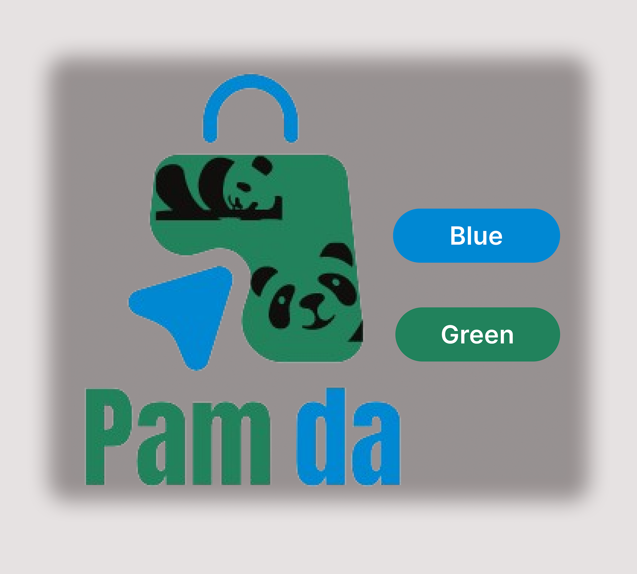 Logo Pamda ecommerce by BENTAR CAHYO PAMUNGKAS on Dribbble